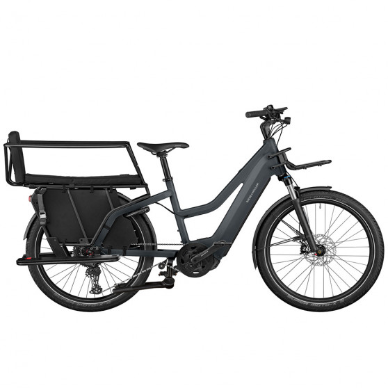 Vélo cargo longtail Riese & Müller Multicharger GT Family - Cyclable